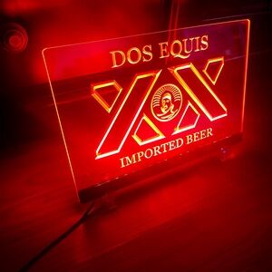 Other | Dos Equis Beer Led Neon Light Sign 8x12 | Poshmark